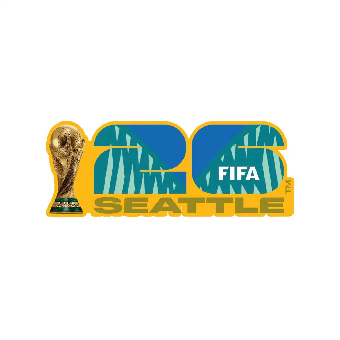 FIFA World Cup 2026 Seattle Host City Pin – Gameday Sports Shop